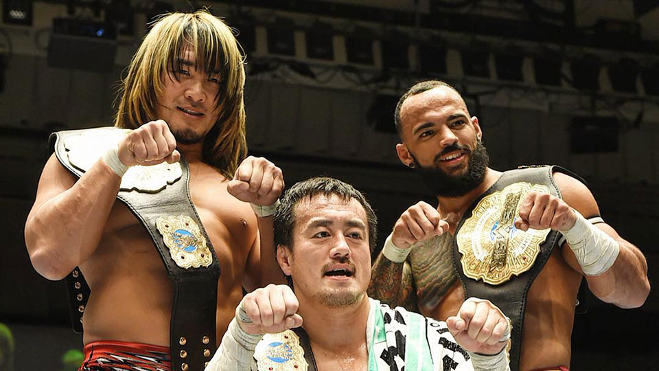 Hiroshi Tanahashi, Rysuke Taguchi e Ricochet conquistam Títulos na NJPW