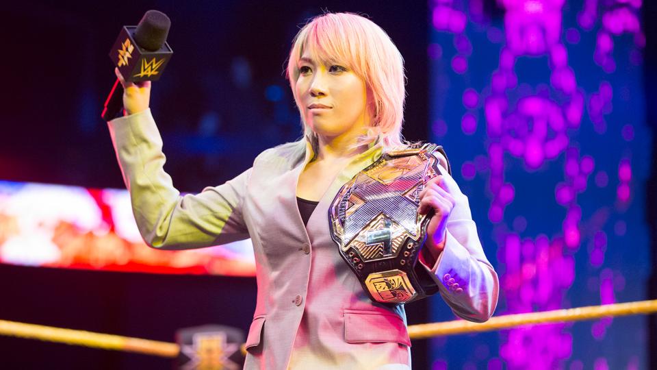 Asuka entrega o NXT Women's Championship