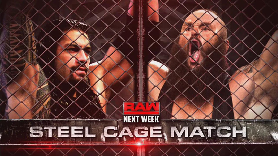 Steel Cage Match marcado para o próximo WWE Raw - Wrestling PT