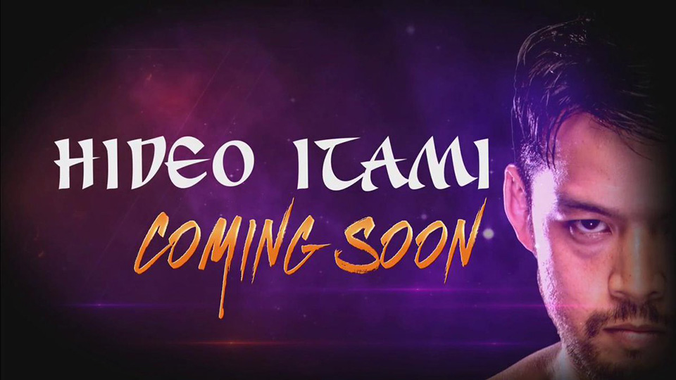 Possíveis planos para Hideo Itami no 205 Live