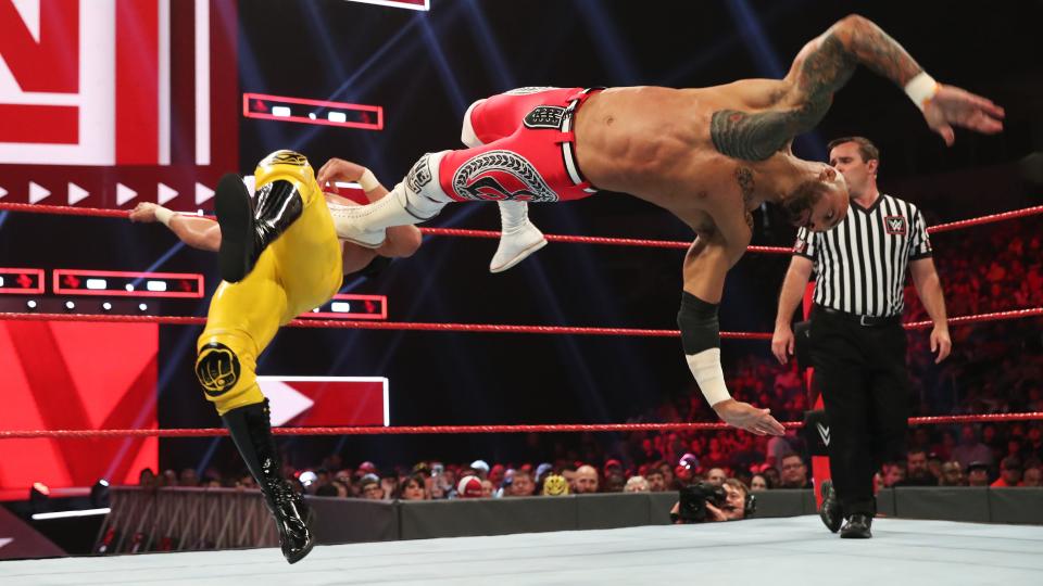 Ricochet vence Gauntlet Match no WWE Raw