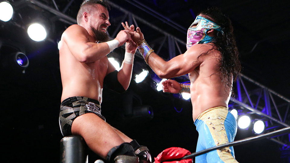 ROH Wrestling (11/08/2019): LifeBlood & PJ Black vs Villain Enterprises