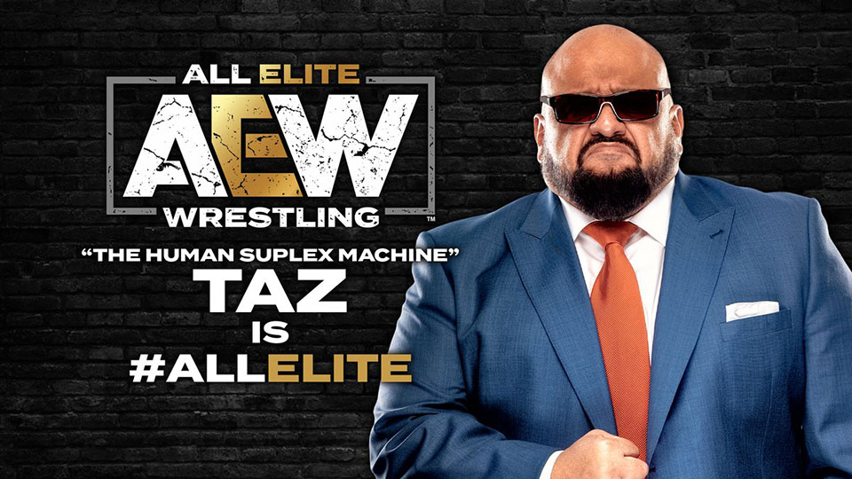 Taz assina contrato de vários anos com a AEW