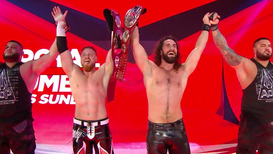 Seth Rollins e Buddy Murphy são os novos Raw Tag Team Champions
