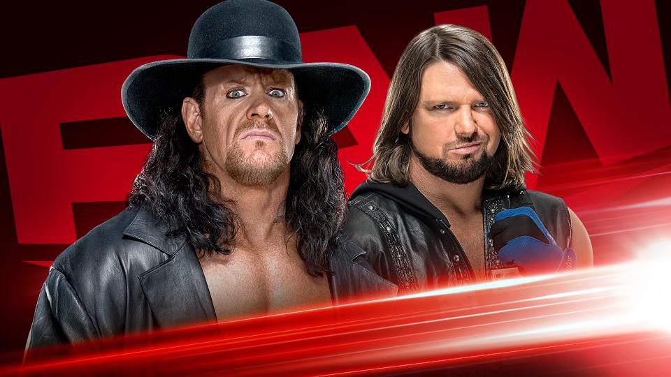 Undertaker e AJ Styles vão assinar contrato no próximo Raw