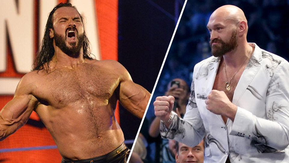 WWE mantém planos para Drew McIntyre vs Tyson Fury