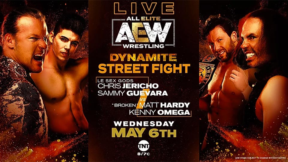 Grande Street Fight acontecerá hoje no AEW Dynamite