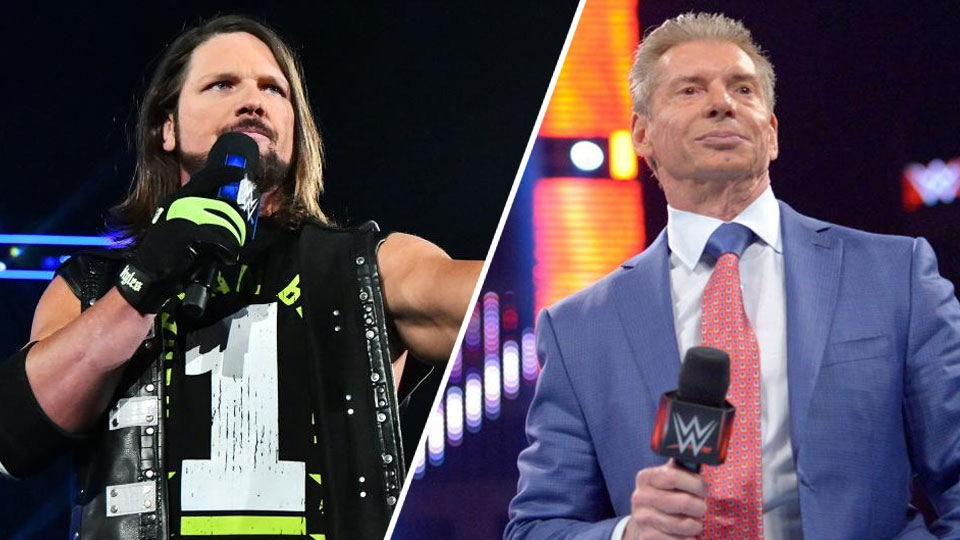 AJ Styles revela ideia que Vince McMahon recusou AJ Styles revela ideia que Vince McMahon recusou