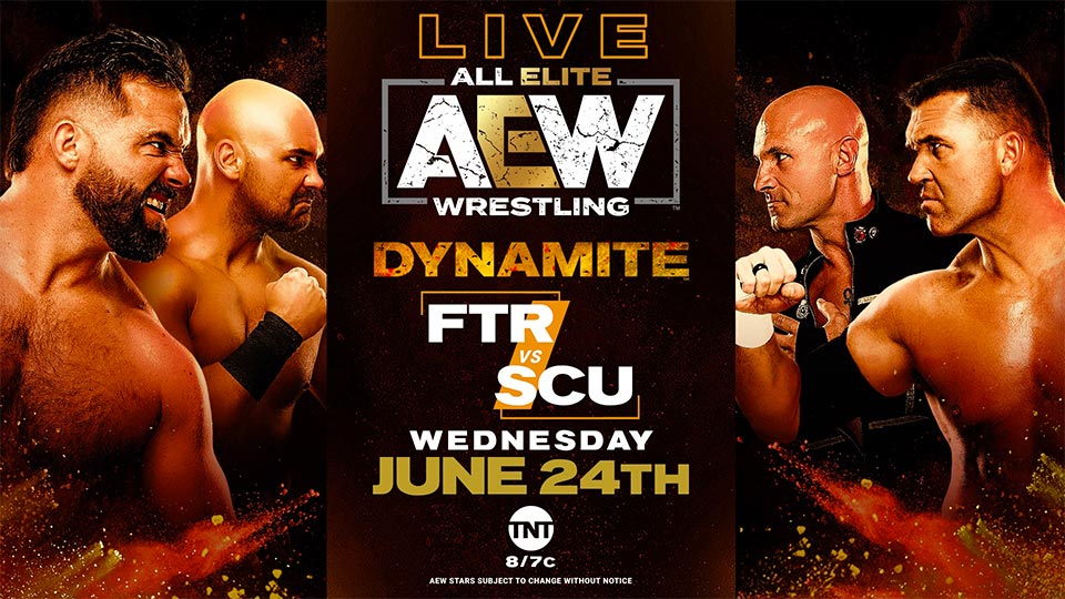 FTR vs SCU em destaque no AEW Dynamite