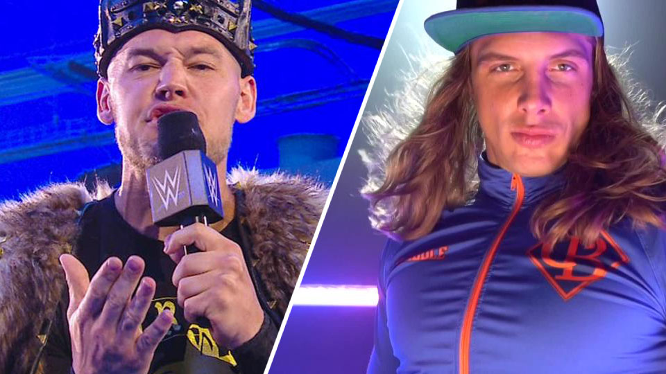 King Corbin rejeitou ter rivalidade com Matt Riddle