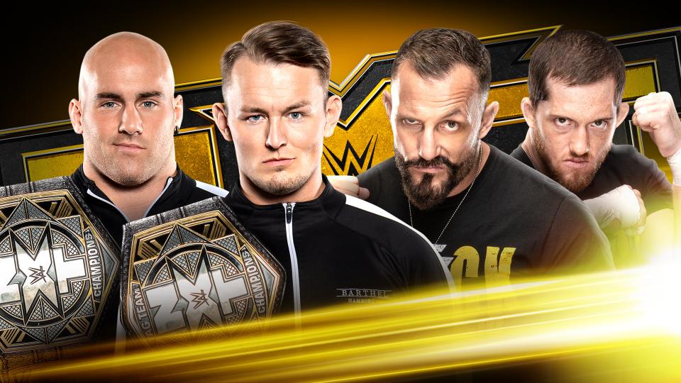 NXT Tag Team Championships estarão hoje em jogo