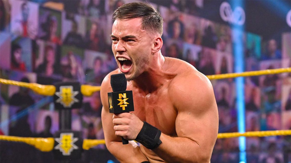 Austin Theory desiste do WWE NXT