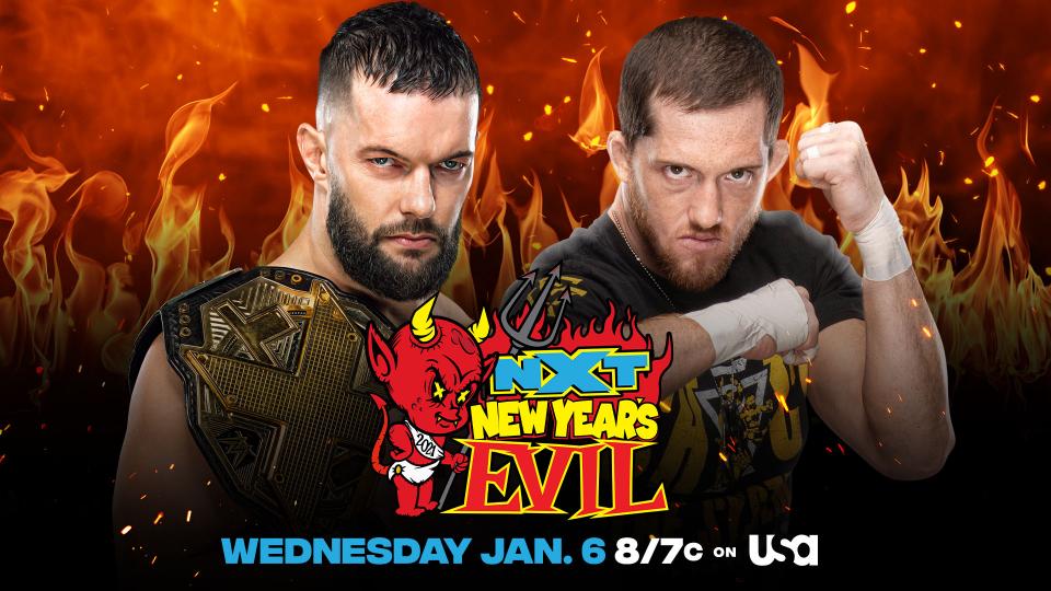 NXT Championship Match em destaque no New Year's Evil