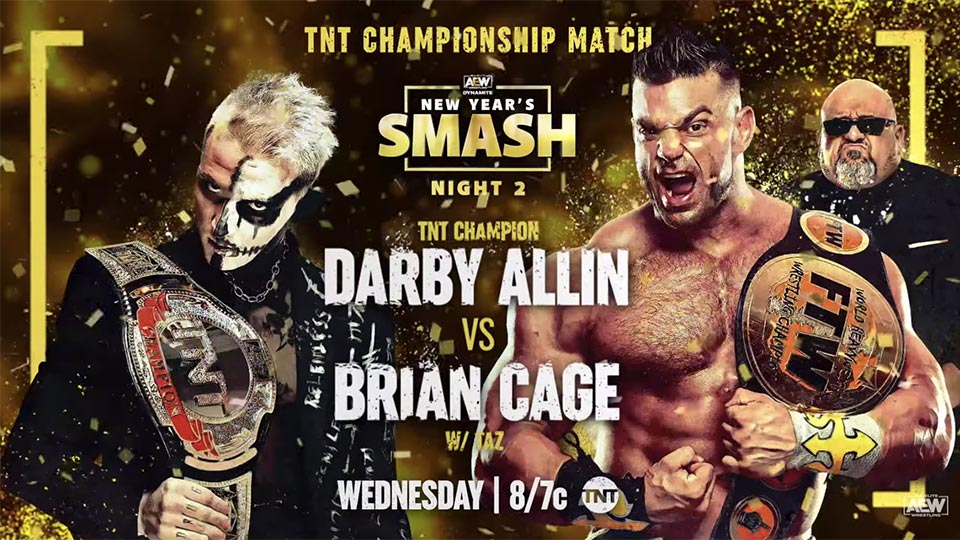 TNT Championship Match em destaque no New Year's Smash