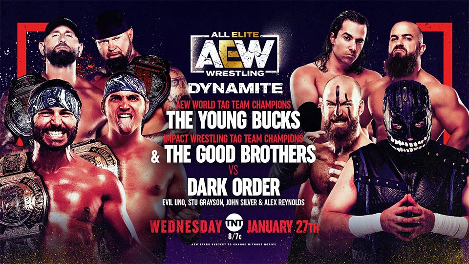 Eight-Man Tag Team Match em destaque no Dynamite