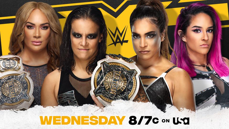 Women's Tag Team Title Match em destaque no NXT