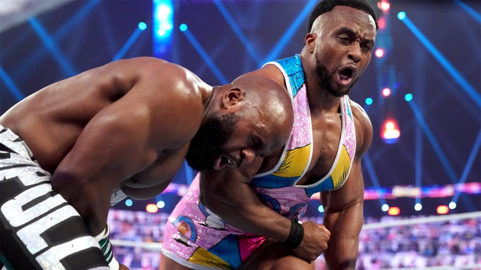 Big E e Apollo Crews "botcharam" a finish do Fastlane