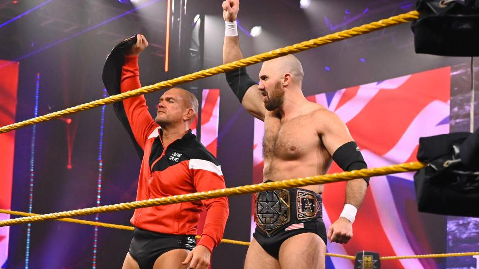 Danny Burch lesionou-se durante o NXT