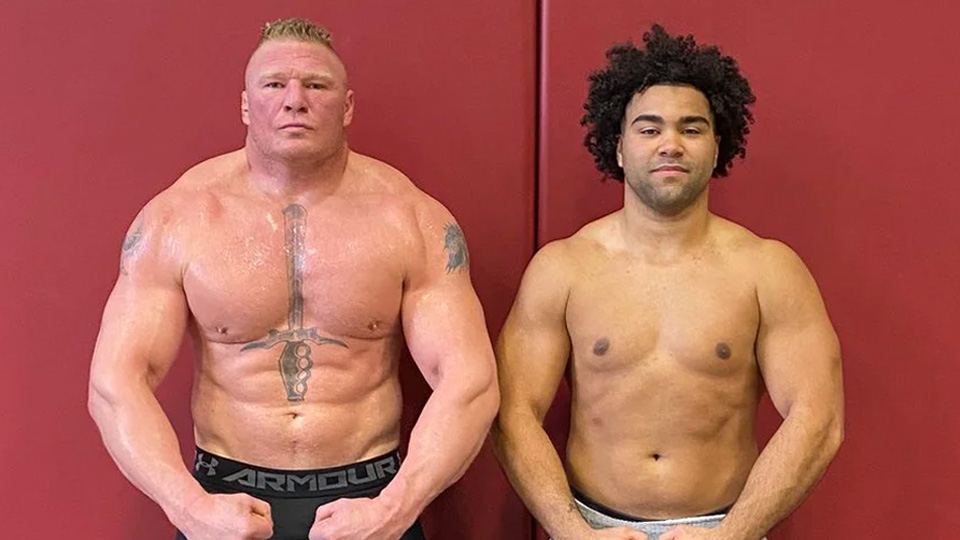 Gable Steveson diz que Brock Lesnar tem sido o seu mentor