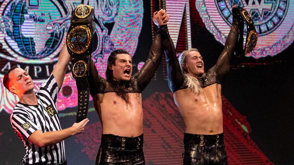 WWE NXT UK (16/09/2021): Tag Team Title Match