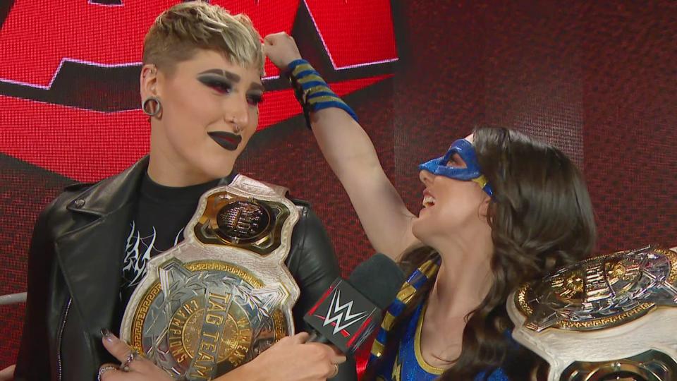 Rhea Ripley: "Não queria fazer equipa com Nikki ASH"