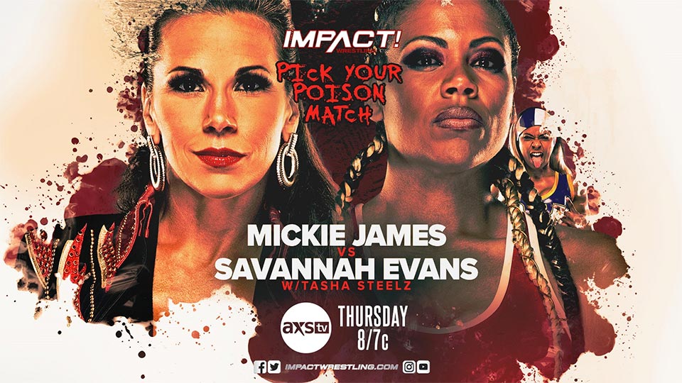 Pick Your Poison Match em destaque no Impact Wrestling Pick Your Poison Match em destaque no Impact Wrestling