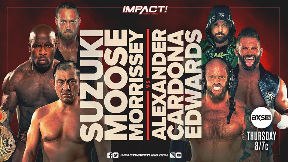 Six-Man Tag Team Match em destaque no Impact