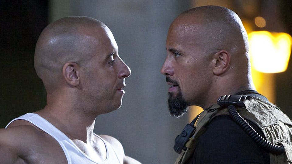 Vin Diesel lança grande desafio a The Rock