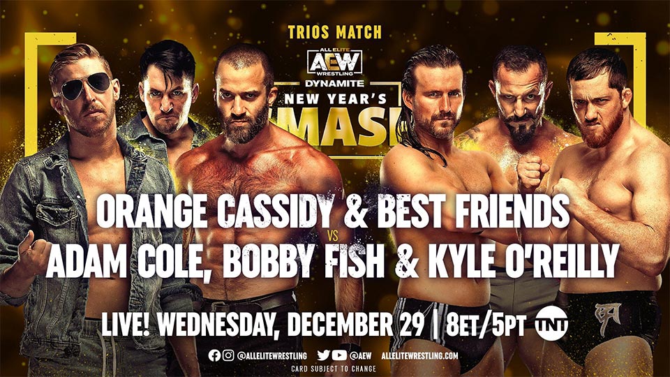 Trios Match em destaque no Dynamite New Year's Smash