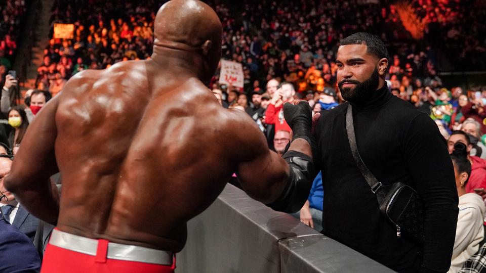 Gable Steveson aparece pela primeira vez no Raw