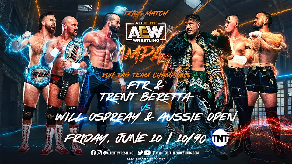 Trios Match em destaque no Rampage