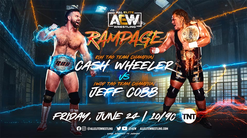 Champion vs Champion em destaque no Rampage