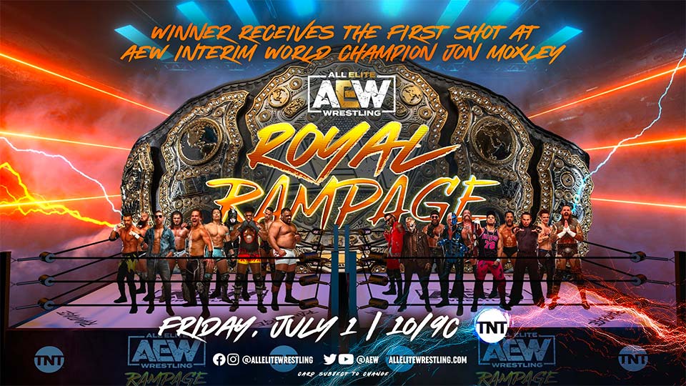 20-Man Battle Royal em destaque no Rampage