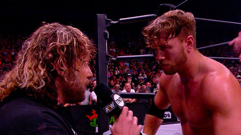 Kenny Omega e Will Ospreay insultam-se após o Dynamite
