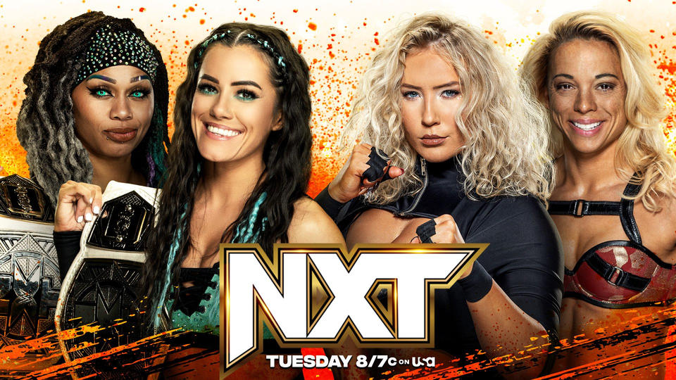 Women's Tag Team Title Match em destaque no NXT