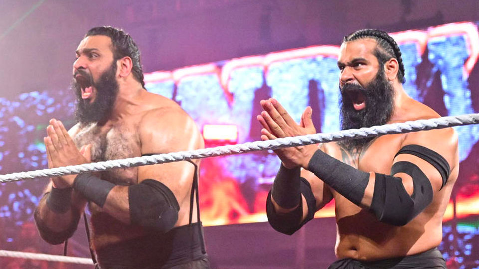 Razão da WWE ter cancelado combate dos Indus Sher