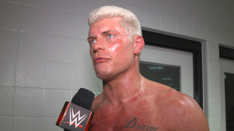 Cody Rhodes reage à vitória no Royal Rumble