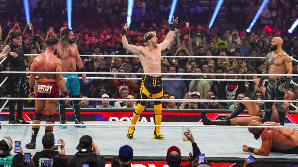 Entradas e eliminações do Men's Royal Rumble Match