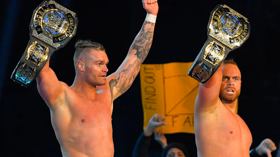 Tag Team Title Match anunciado para o Dynamite
