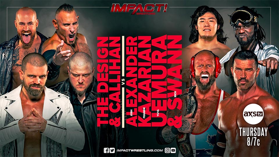 Eight-Man Tag Team Match em destaque no Impact Wrestling