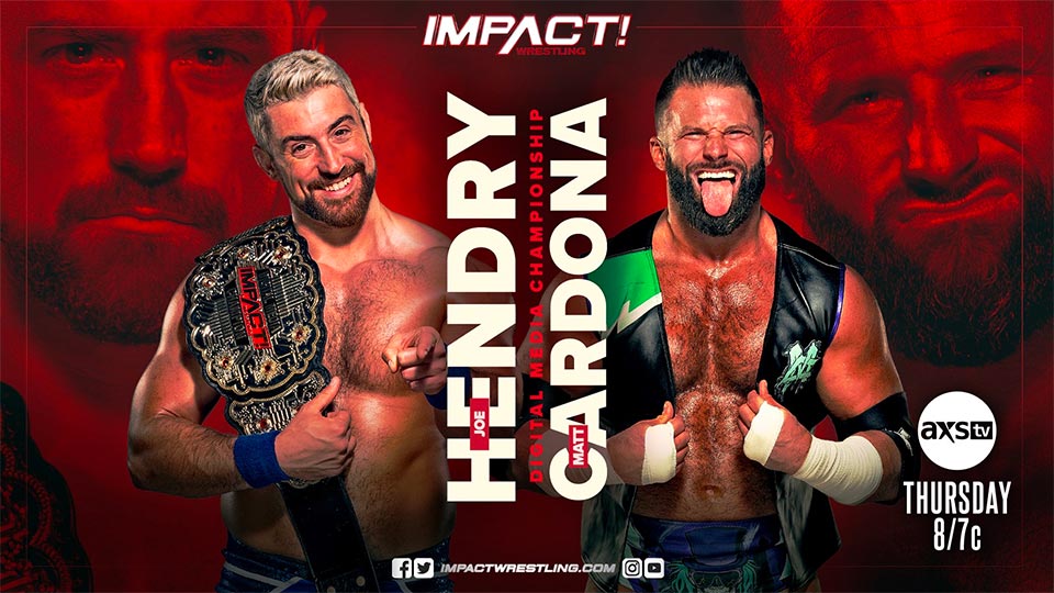 Digital Media Title Match em destaque no Impact Wrestling
