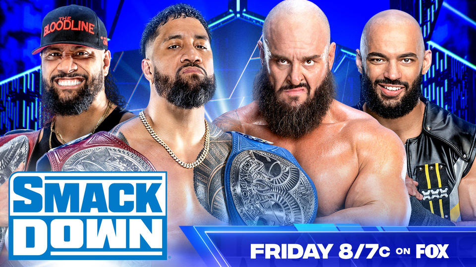 Tag Team Title Match em destaque no SmackDown