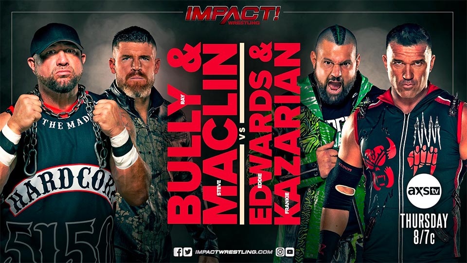 Tag Team Match em destaque no Impact Wrestling