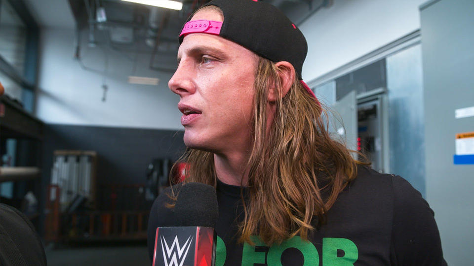 Matt Riddle irritado com booking na WWE