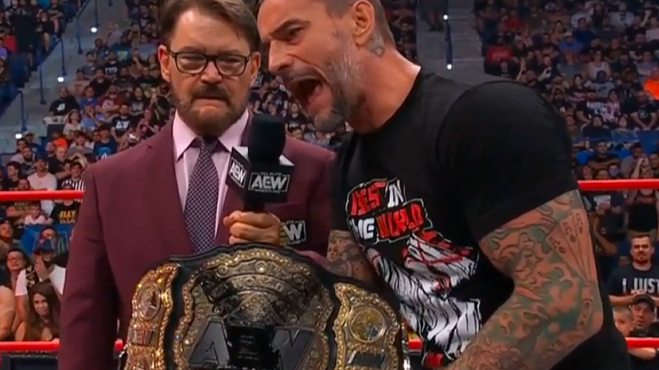 CM Punk irá defender o seu Real World Championship