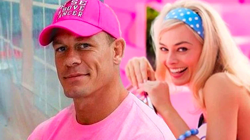 Primeira imagem de John Cena no filme "Barbie"