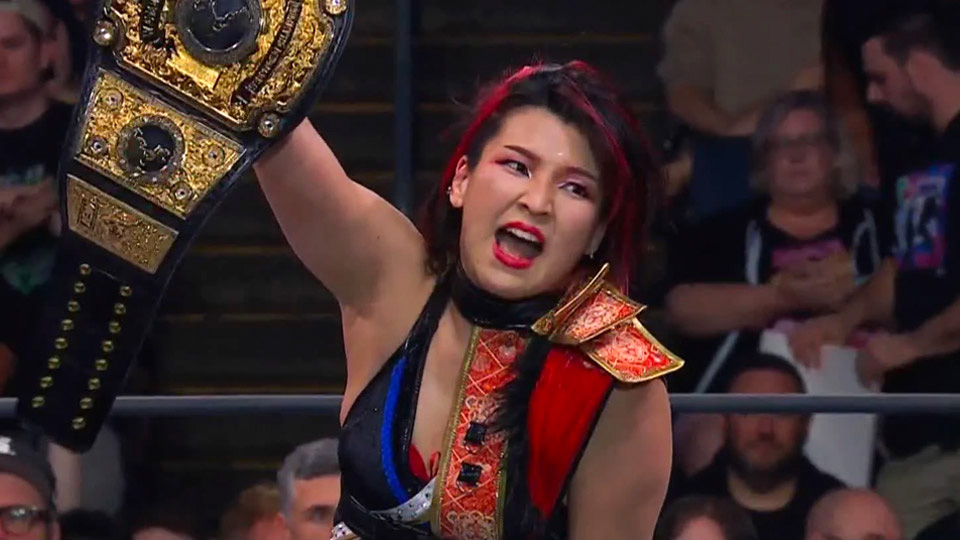 Hikaru Shida defenderá título num Fatal 4-Way no All In