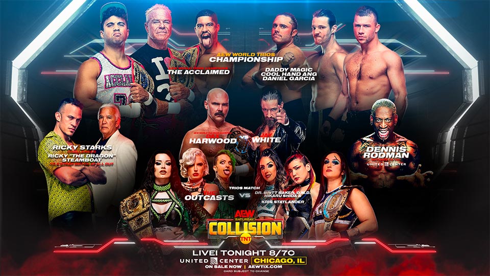 Trios Championship Match em destaque no Collision
