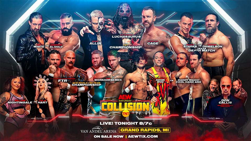 Dois Title Matches em destaque no Collision