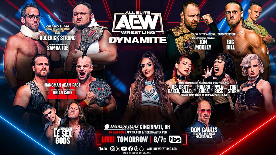 International Title Match em destaque no Dynamite